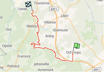 Randonnée Trail à Libin: Entre Lesse et Lomme - Partie 1 - SityTrail