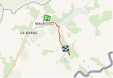 Randonnée à Saint-Paul-sur-Ubaye: 2026 J2 terrain - SityTrail